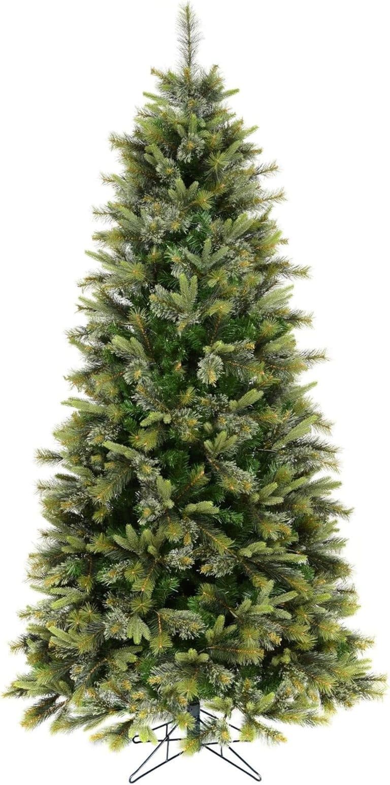 Test du sapin de noël Vickerman PE/PVC 2, 3 m non éclairé