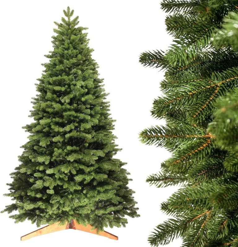 Test Evergreen Tree : sapin de Noël réaliste 230 cm avec support en bois